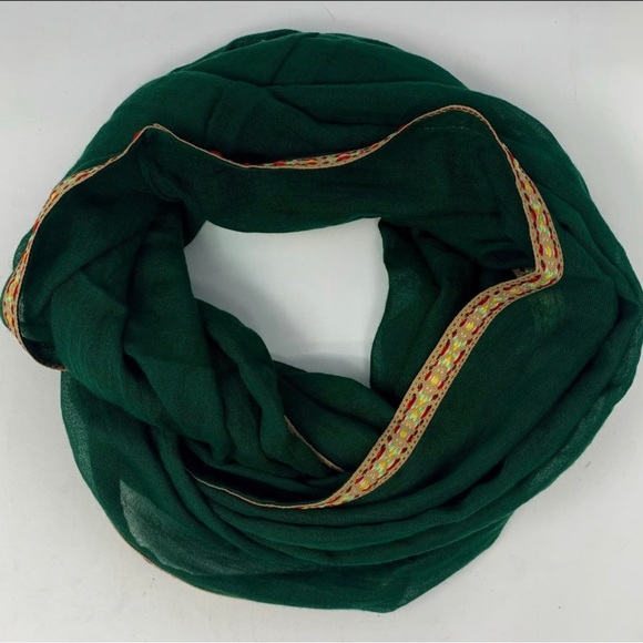 Accessories | Forest Green Infinity Scarf | Poshmark